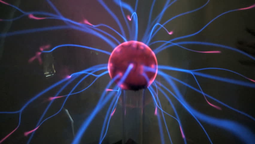 Cool Energy. Plasma Ball In Action Stock Footage Video 426289 ...