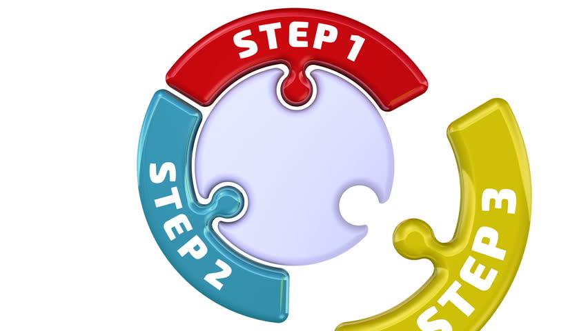 Step 1, Step 2, Step Stock Footage Video (100% Royalty-free) 1006707595 ...