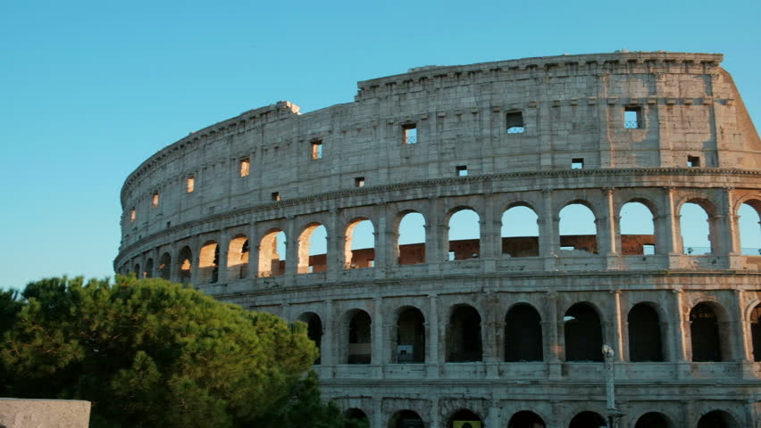 Side of the Roman Colosseum image - Free stock photo - Public Domain ...