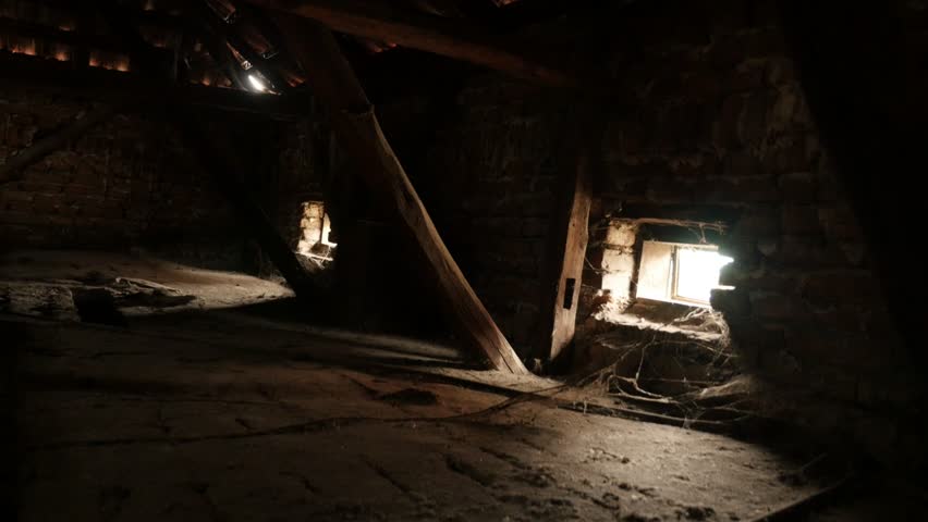 Scary Loft with lot of Stock Footage Video (100% Royalty-free ...