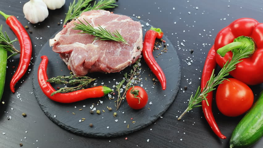 Chopped beef with vegetables on top image - Free stock photo - Public ...