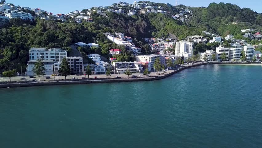 Streets and sky of Wellington, New Zealand image - Free stock photo ...