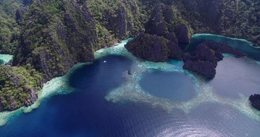 Sulu Sea landscape in the Philippines image - Free stock photo - Public ...