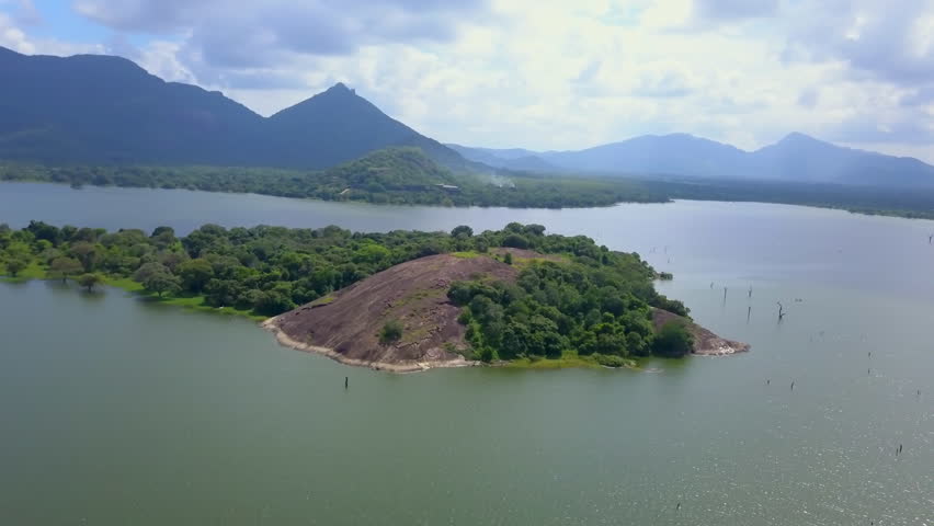 View of the Natural Island Stock Footage Video (100% Royalty-free ...