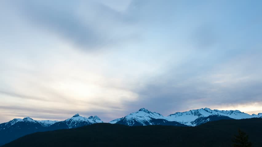Red Dusk Skies in British Columbia, Canada image - Free stock photo ...