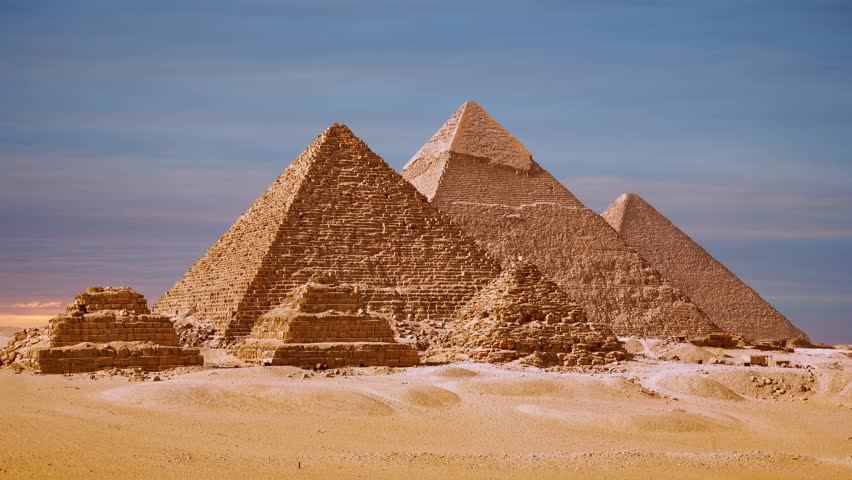 Sun over the desert landscape in Egypt image - Free stock photo ...