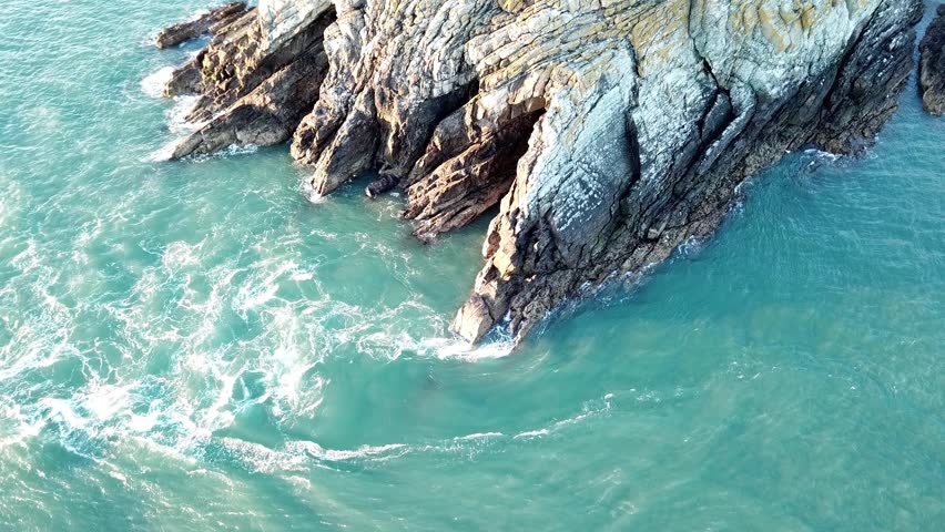 Cliffs on the Welsh Coastline image - Free stock photo - Public Domain ...