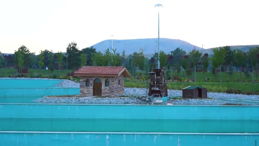 Mills Waterfall with the Mill house image - Free stock photo - Public ...