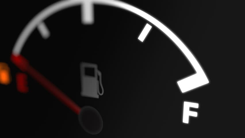 Fuel Gauge Full Animation On Stock Footage Video (100% Royalty-free ...