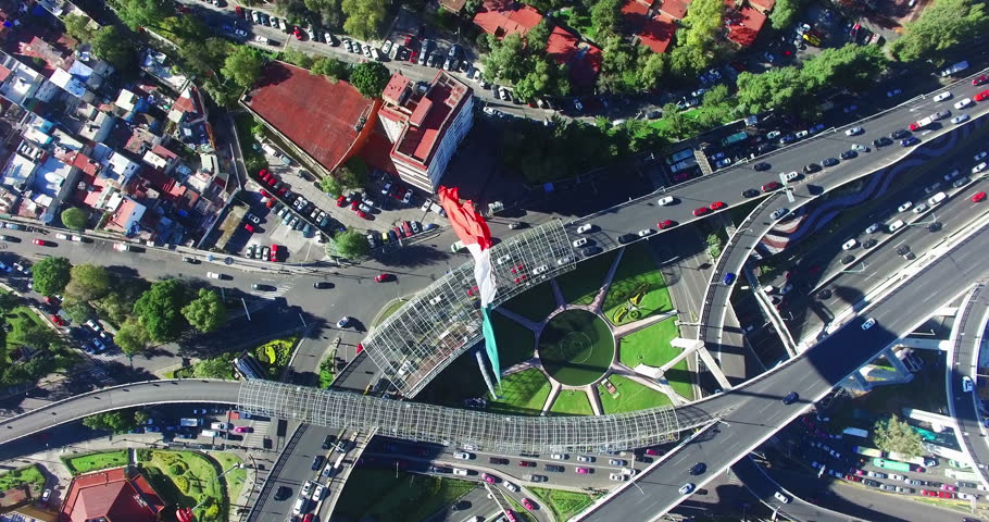 Cenital Aerial View of the Stock Footage Video (100% Royalty-free ...