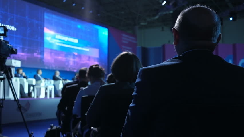 People On the Forum On Stock Footage Video (100% Royalty-free ...