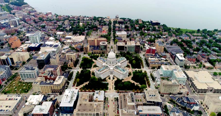 View of the Wisconsin State Capital in Madison image - Free stock photo ...