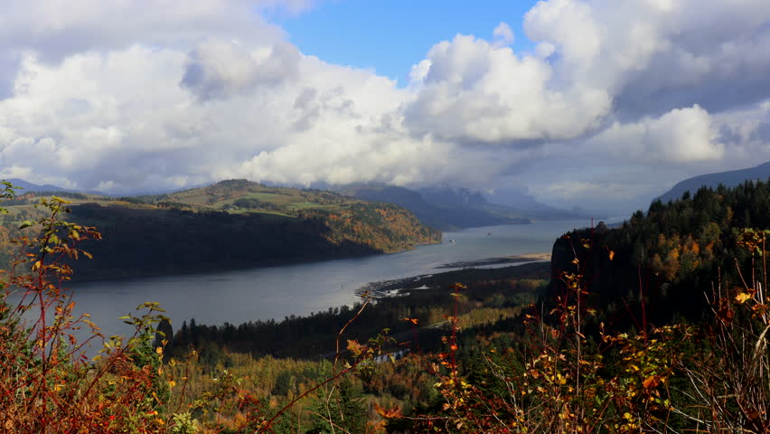 Columbia River Valley landscape in Oregon image - Free stock photo ...