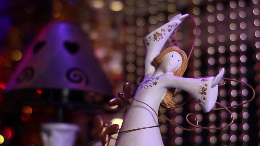 Close up of Dancing Angel Stock Footage Video (100% Royalty-free ...