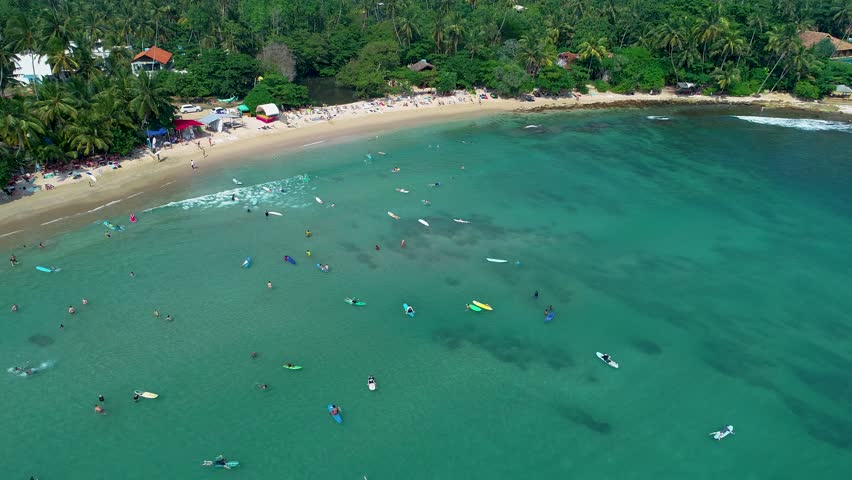 Matara Beach landscape, Sri Lanka image - Free stock photo - Public ...