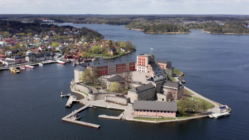 Vaxholm Castle in Stockholm, Sweden image - Free stock photo - Public ...
