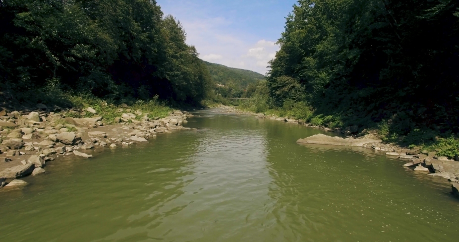 River carving a landscape through the valley image - Free stock photo ...