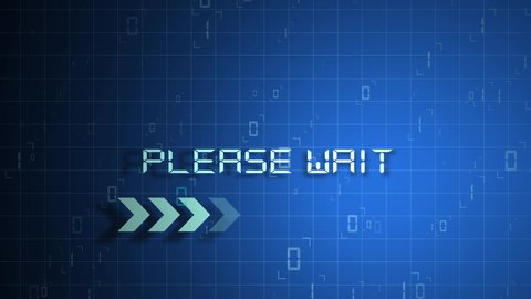 Please Wait Icon Stock Video Footage - 4K and HD Video Clips | Shutterstock