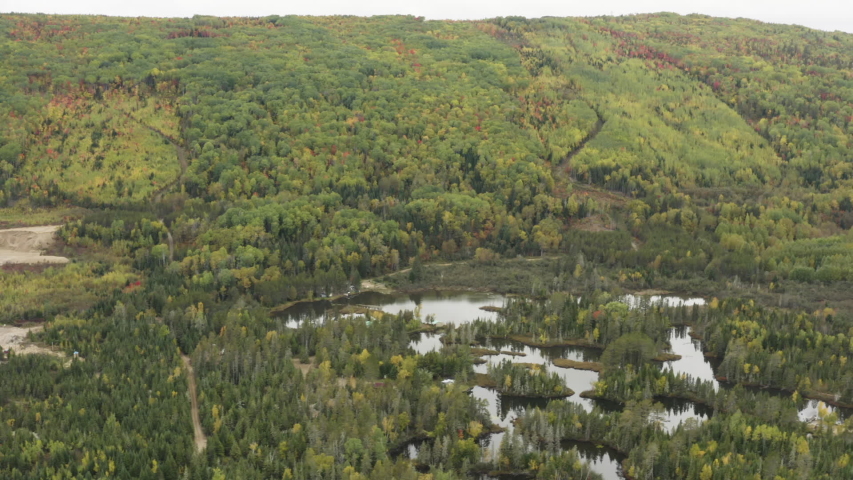 Lake and Mountains landscape in Quebec, Canada image - Free stock photo ...