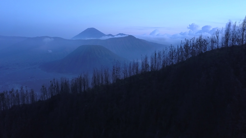 Landscape of Mount Bromo on the Island of Java, Indonesia image - Free ...