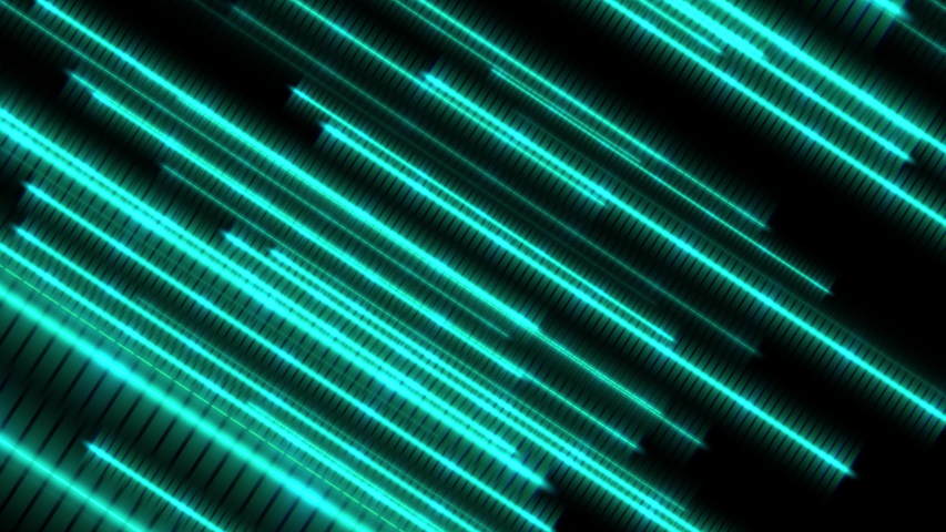 Diagonal Neon Dotted Strips Falling Stock Footage Video (100% Royalty ...