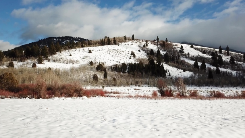 Winter with snow on the ground landscape image - Free stock photo ...