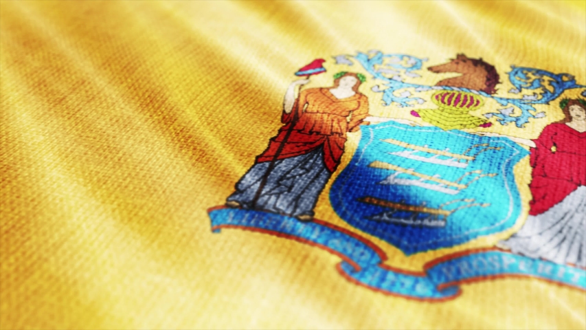 State flag of New Jersey image - Free stock photo - Public Domain photo ...