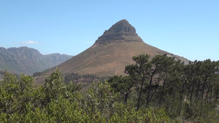 Devil's Peak landscape in Cape Town, South Africa image - Free stock ...