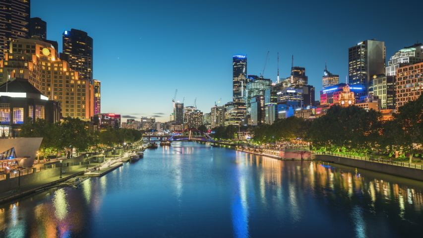 Yarra River in Melbourne, Victoria, Australia landscape image - Free ...