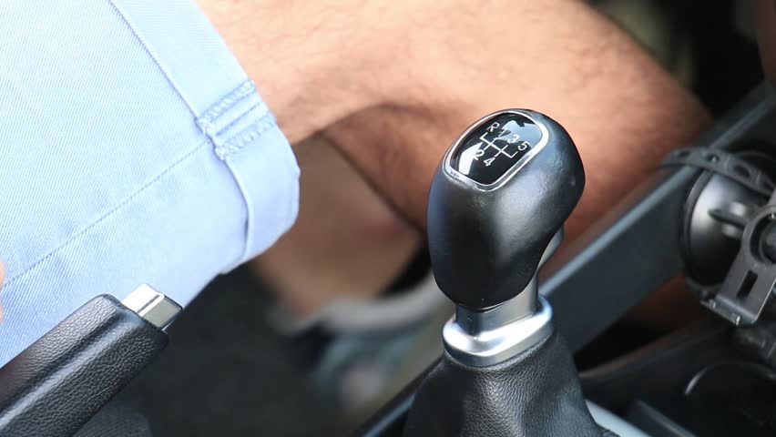 Driver - Driving Car Shifting Stock Footage Video (100% Royalty-free ...