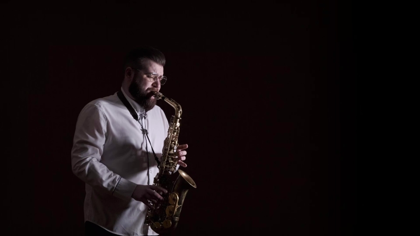 black-saxophone-player image - Free stock photo - Public Domain photo ...