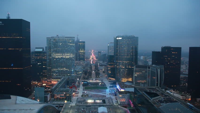 Historical Axis (axe Historique), Passing From Center Paris To West ...