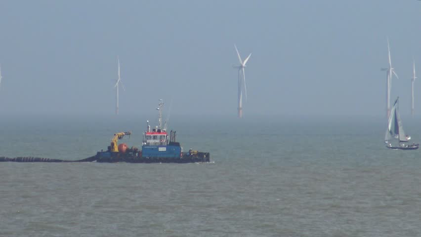 Stock Video Clip of Time lapse of a tug boat floating | Shutterstock