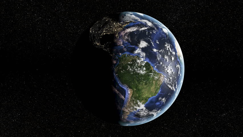 Earth Spinning Through Space – Earth from Space in 4K – ODVWG