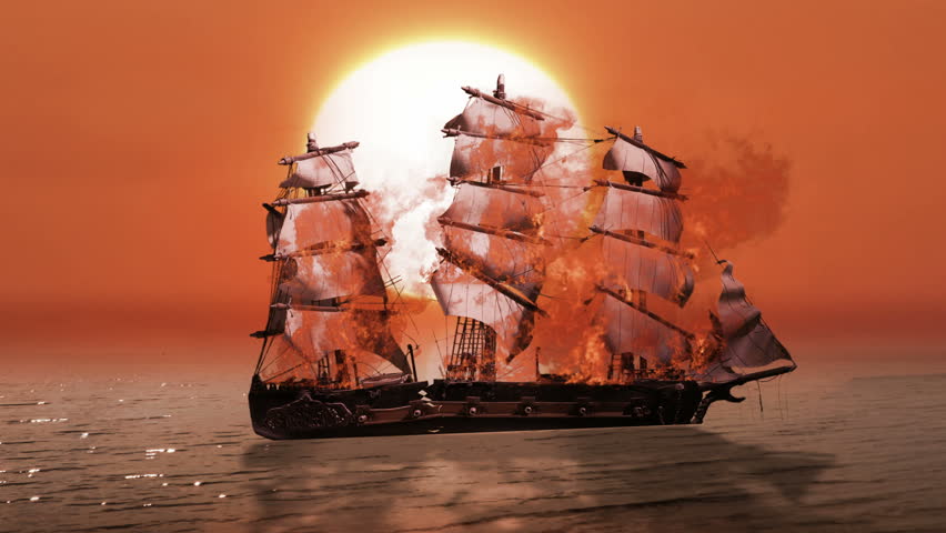 Historical Reenactment Of HMS Bounty Ship On Rhode Island. MS Bounty ...