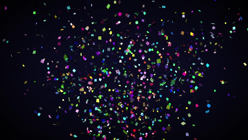 Confetti Explosion Stock Footage Video | Shutterstock