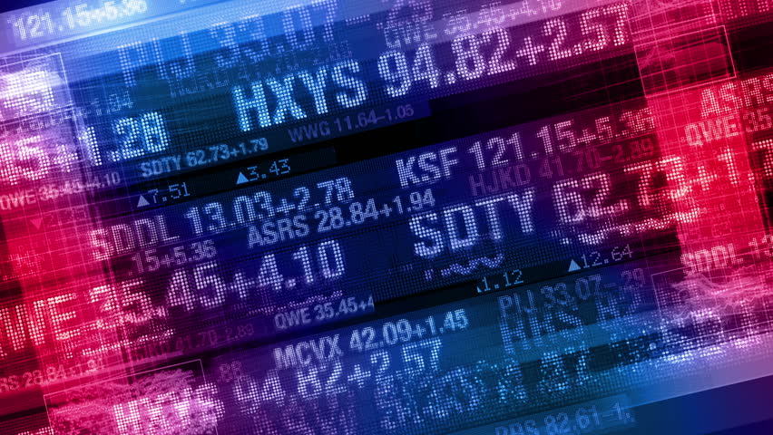 Stock Market Tickers - Digital Stock Footage Video (100% Royalty-free ...