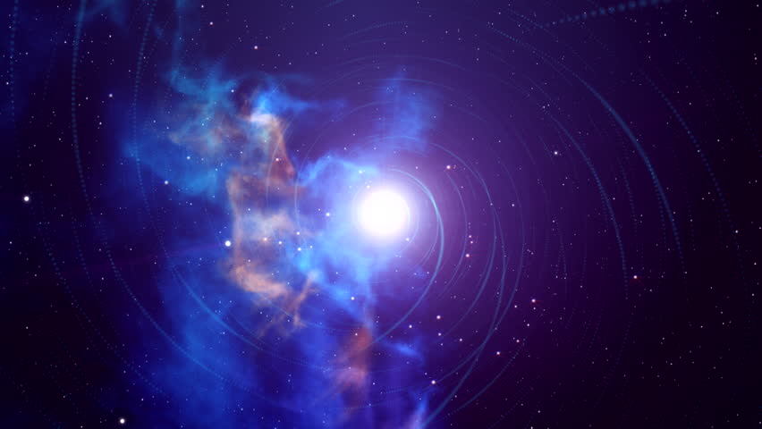 Beautiful Galaxy Effect In Space Background Stock Footage Video 6241187 ...