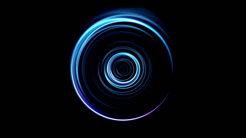 Glowing Circular 3D UI Element With Alpha Channel. Illuminated Geometric Circle And Sphere ...