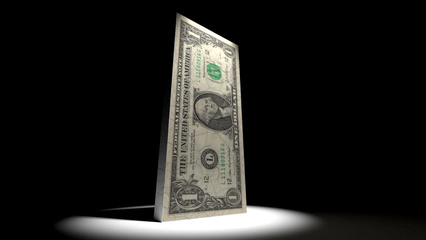 Dollar Currency Collapse Animation 4k Stock Footage Video (100% Royalty ...