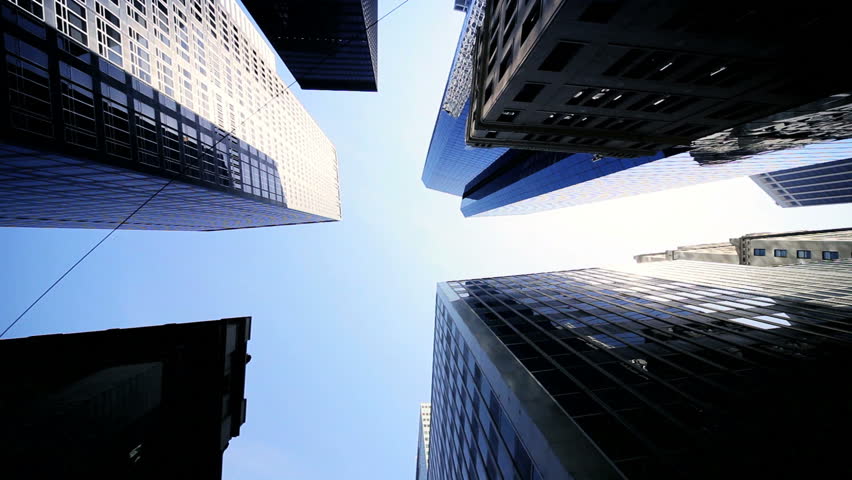 High Angle Vertical Approach to Stock Footage Video (100% Royalty-free ...