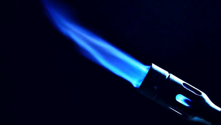 Single Intense Gas Jet Flame Stock Footage Video (100% Royalty-free ...