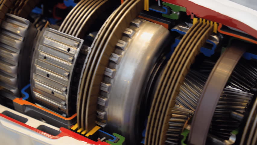 The Internal Structure Of The 8-speed Automatic Transmission. Full ...