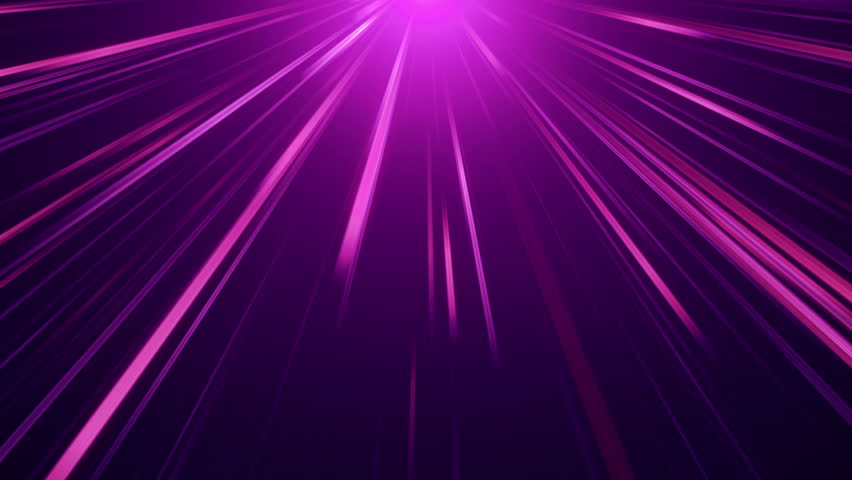 Abstract Background With Fast Flying Light Streaks. Animation Of Speed ...