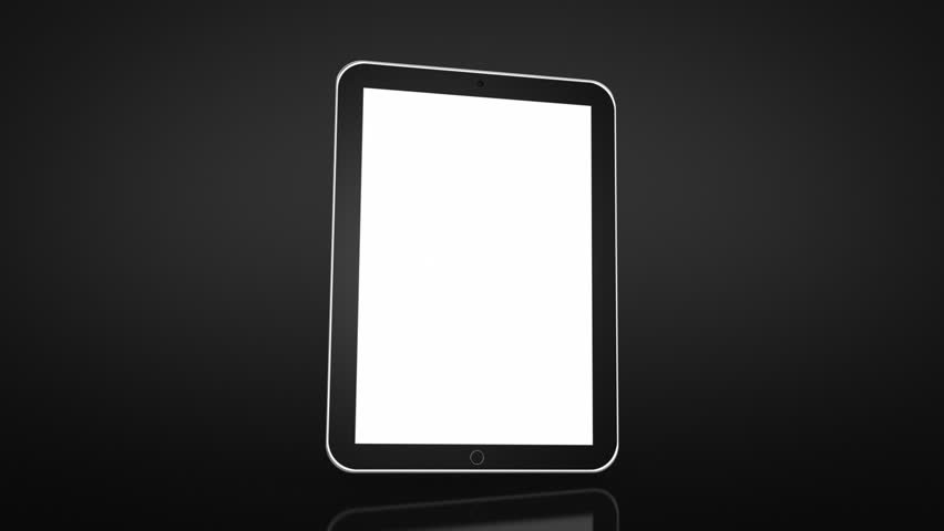 Add Tablet Image- Alio Leaning On The Tablet - Animation Stock Footage ...