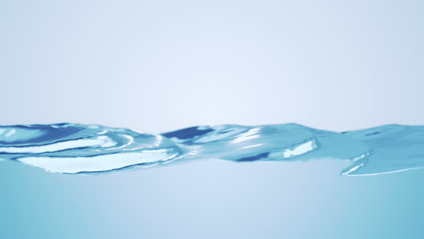 Beautiful Water Surface. Abstract Background With Animation Waving Of ...