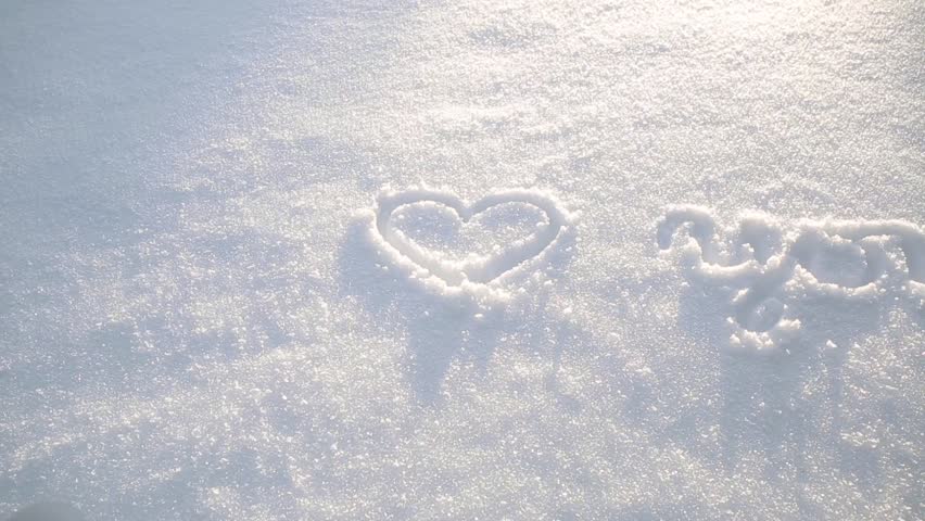 Stock Video Clip of Sunny love you sign with heart symbol | Shutterstock