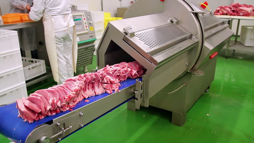 Stock video of fresh raw pork chops in meat | 14698585 | Shutterstock