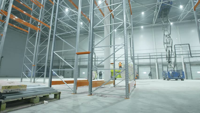 Metallic Modern Warehouse. Driveways And Porches. Turns Off The Light ...