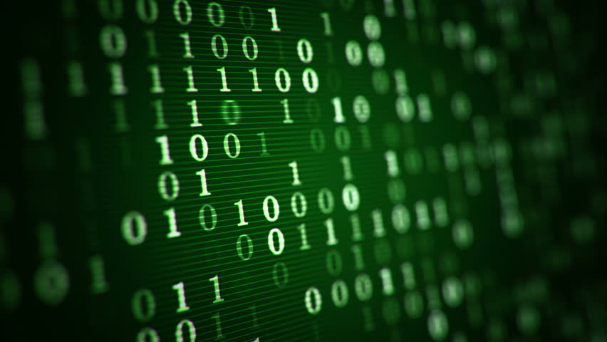 Programing Code. Abstract Digital Background. Full HDTV Stock Footage ...